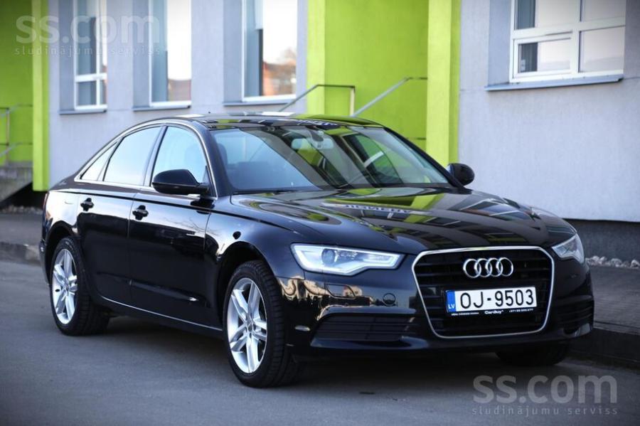 Black Audi A6 2012 in Riga, with an engine capacity of 3.00 L and mileage of 302 thousand km for 8495 €, photo 5 on AUTOMOTO.COM.LV