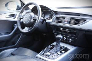 Black Audi A6 2012 in Riga, with an engine capacity of 3.00 L and mileage of 302 thousand km for 8495 €, photo 13 on AUTOMOTO.COM.LV