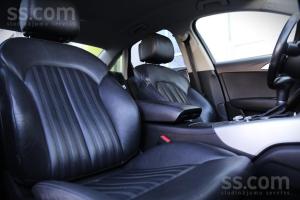 Black Audi A6 2012 in Riga, with an engine capacity of 3.00 L and mileage of 302 thousand km for 8495 €, photo 15 on AUTOMOTO.COM.LV