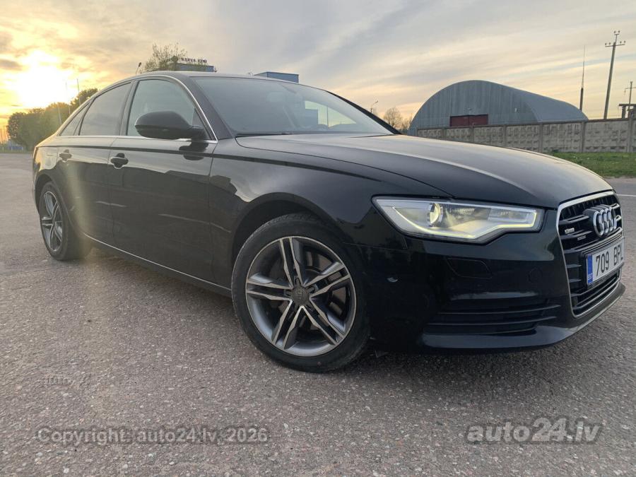 Melns Audi A6 2012 Tallina, ar dzinēja tilpumu 3.00 L un nobraukumu 319 tūkst. km par 7950 €, foto 1 vietnē AUTOMOTO.COM.LV