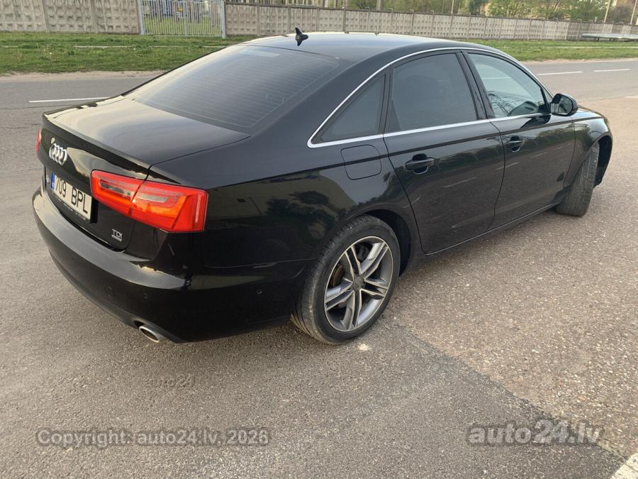 Melns Audi A6 2012 Tallina, ar dzinēja tilpumu 3.00 L un nobraukumu 319 tūkst. km par 7950 €, foto 3 vietnē AUTOMOTO.COM.LV