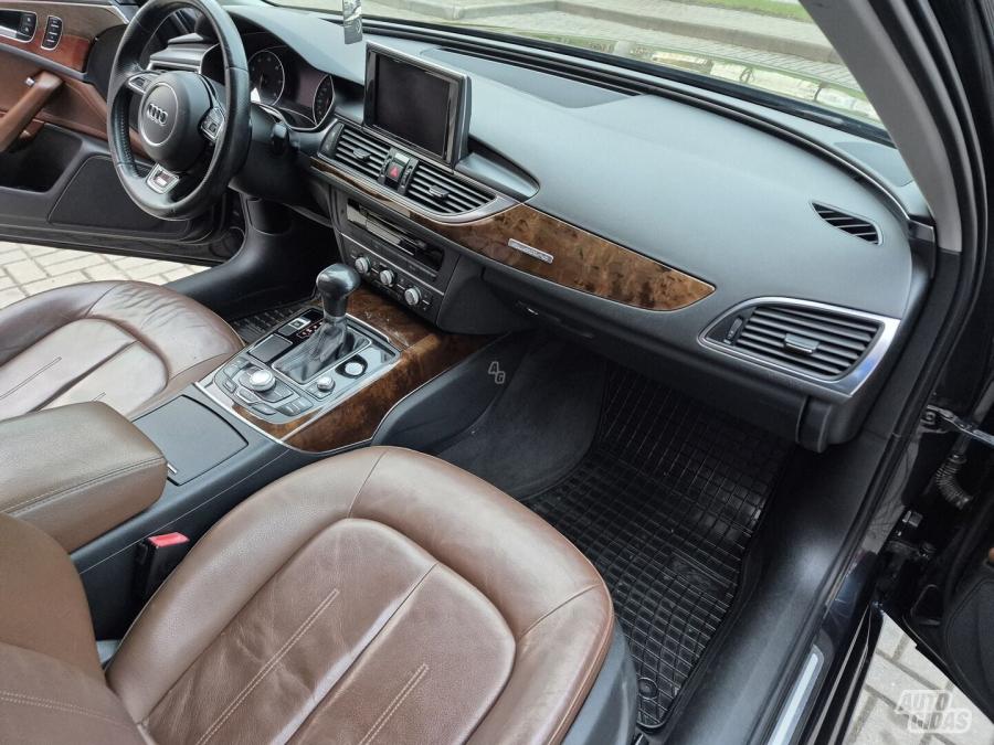 Melns Audi A6 2012 Šauļi, ar dzinēja tilpumu 3.00 L un nobraukumu 294 tūkst. km par 8800 €, foto 9 vietnē AUTOMOTO.COM.LV