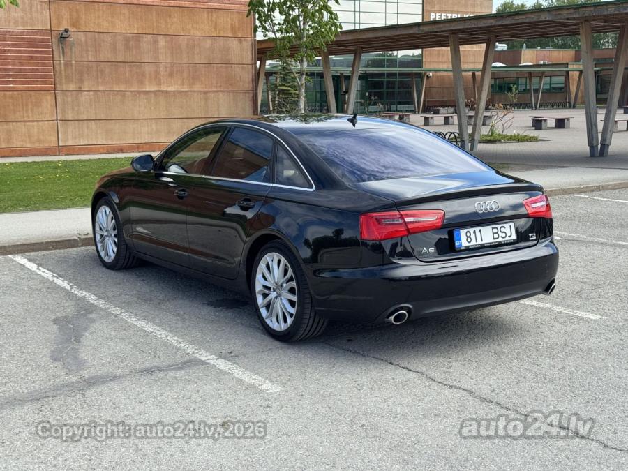Melns Audi A6 2012 Tallina, ar dzinēja tilpumu 3.00 L un nobraukumu 340 tūkst. km par 9500 €, foto 4 vietnē AUTOMOTO.COM.LV
