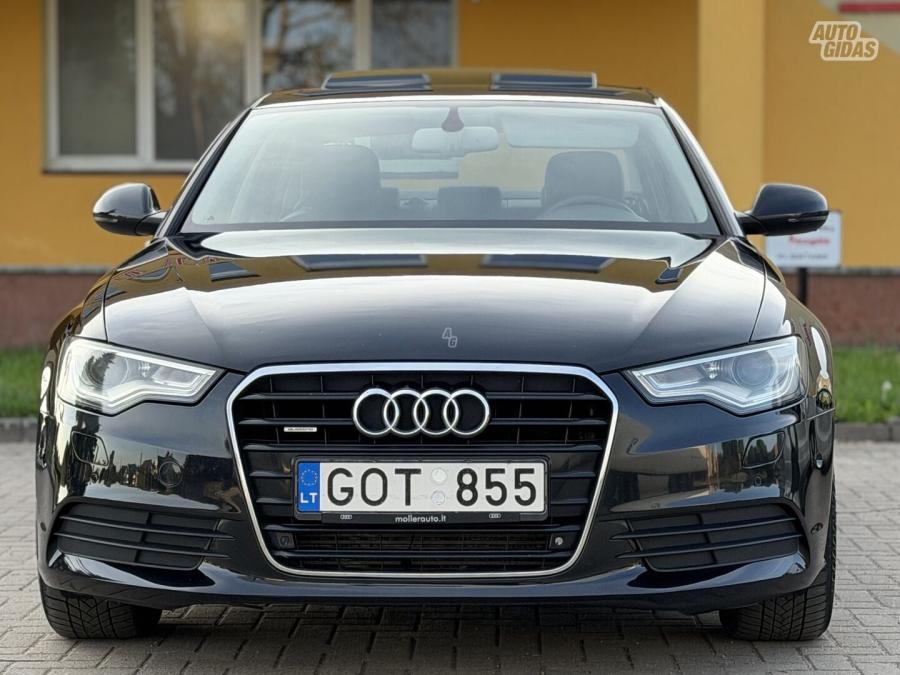 Black Audi A6 2012 in Kaisiadorys, with an engine capacity of 3.00 L and mileage of 310 thousand km for 8300 €, photo 5 on AUTOMOTO.COM.LV