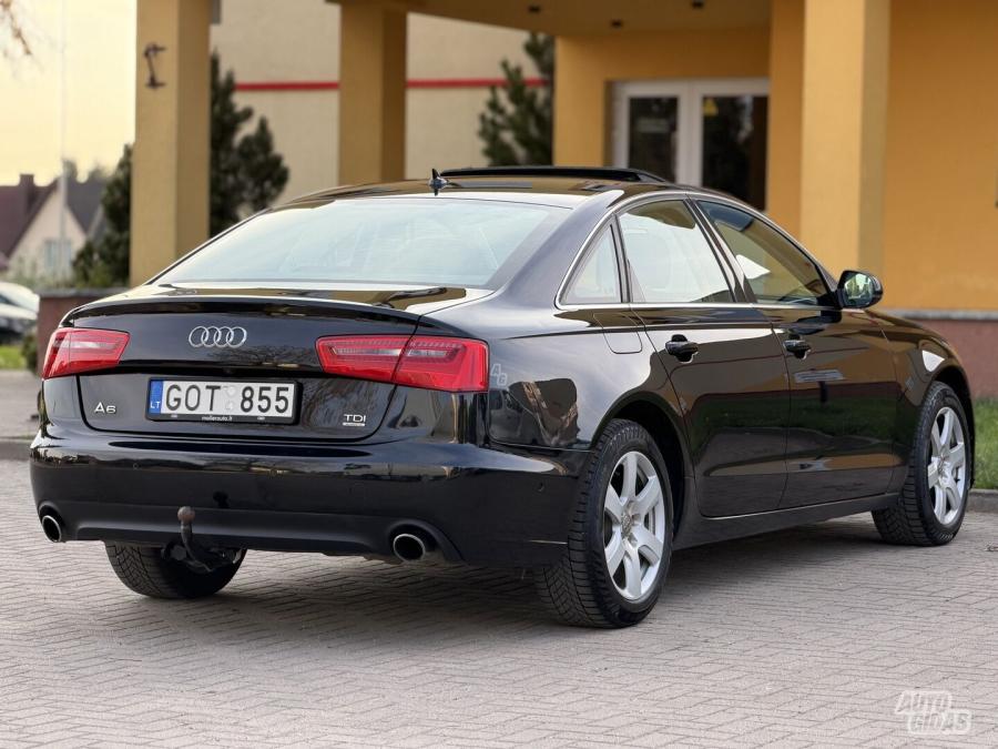 Black Audi A6 2012 in Kaisiadorys, with an engine capacity of 3.00 L and mileage of 310 thousand km for 8300 €, photo 7 on AUTOMOTO.COM.LV
