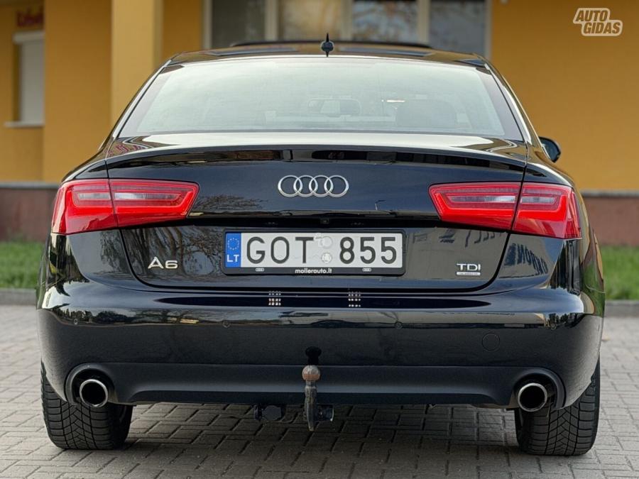 Black Audi A6 2012 in Kaisiadorys, with an engine capacity of 3.00 L and mileage of 310 thousand km for 8300 €, photo 10 on AUTOMOTO.COM.LV