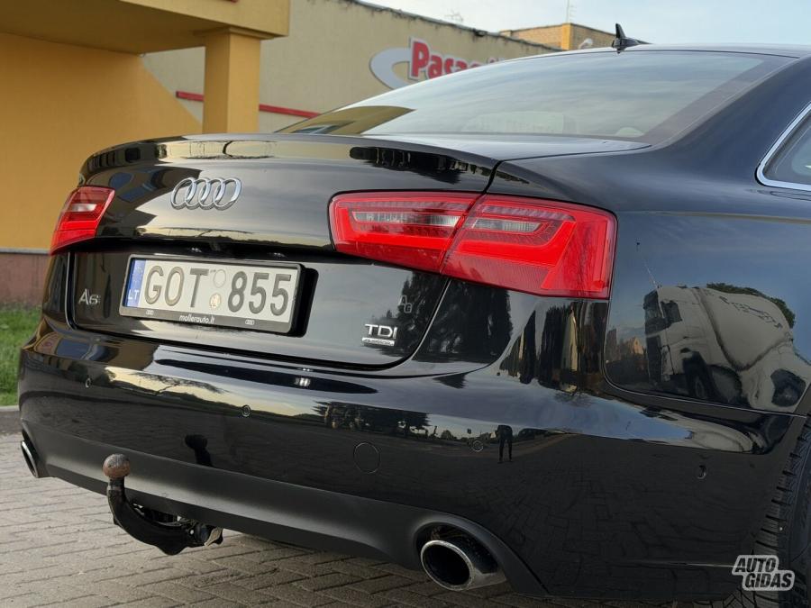 Black Audi A6 2012 in Kaisiadorys, with an engine capacity of 3.00 L and mileage of 310 thousand km for 8300 €, photo 11 on AUTOMOTO.COM.LV