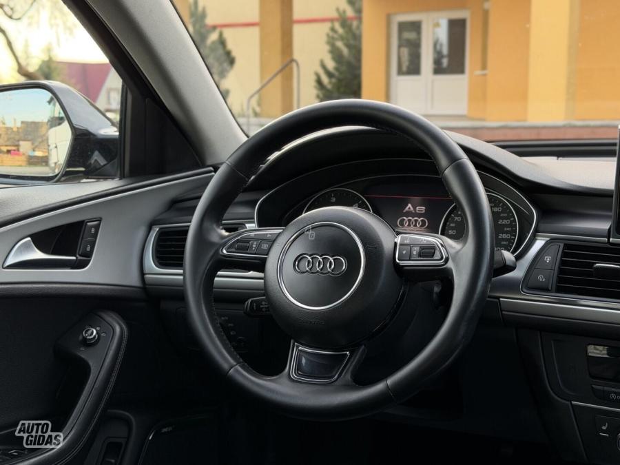 Black Audi A6 2012 in Kaisiadorys, with an engine capacity of 3.00 L and mileage of 310 thousand km for 8300 €, photo 20 on AUTOMOTO.COM.LV