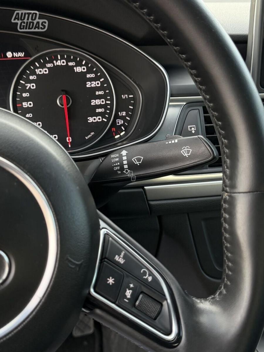 Black Audi A6 2012 in Kaisiadorys, with an engine capacity of 3.00 L and mileage of 310 thousand km for 8300 €, photo 28 on AUTOMOTO.COM.LV