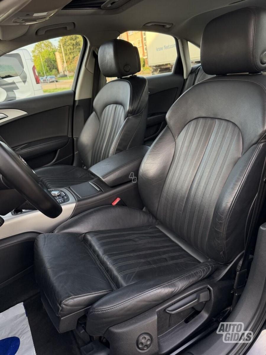 Black Audi A6 2012 in Kaisiadorys, with an engine capacity of 3.00 L and mileage of 310 thousand km for 8300 €, photo 29 on AUTOMOTO.COM.LV