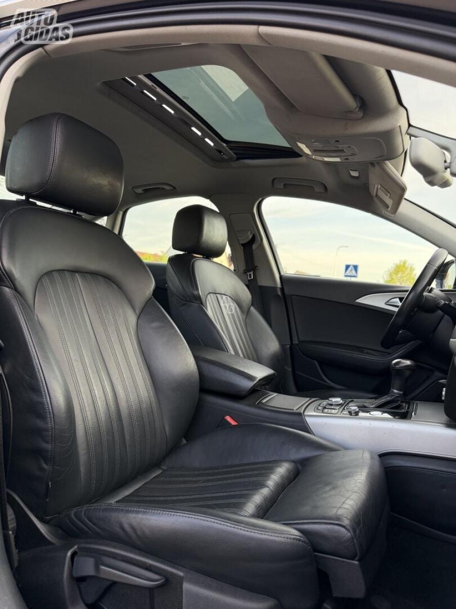 Black Audi A6 2012 in Kaisiadorys, with an engine capacity of 3.00 L and mileage of 310 thousand km for 8300 €, photo 30 on AUTOMOTO.COM.LV