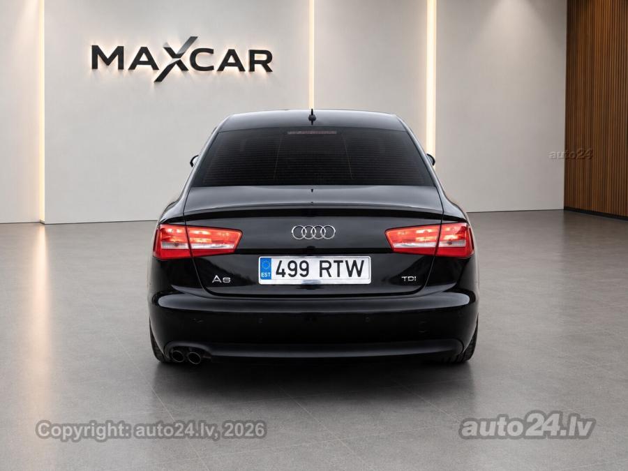 Black Audi A6 2012 in Tallinn, with an engine capacity of 2.00 L and mileage of 199 thousand km for 7999 €, photo 7 on AUTOMOTO.COM.LV