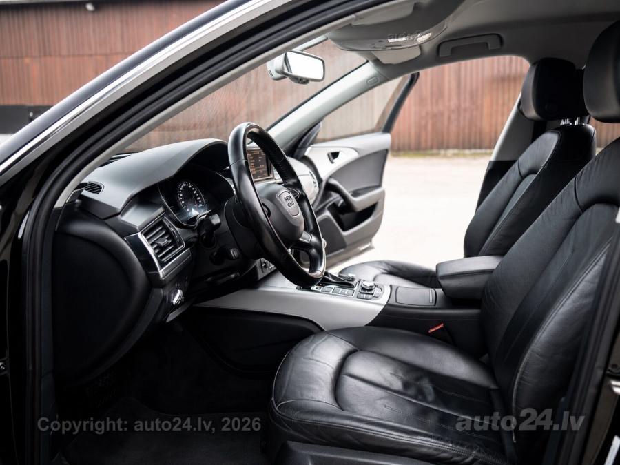 Black Audi A6 2012 in Tallinn, with an engine capacity of 2.00 L and mileage of 199 thousand km for 7999 €, photo 12 on AUTOMOTO.COM.LV