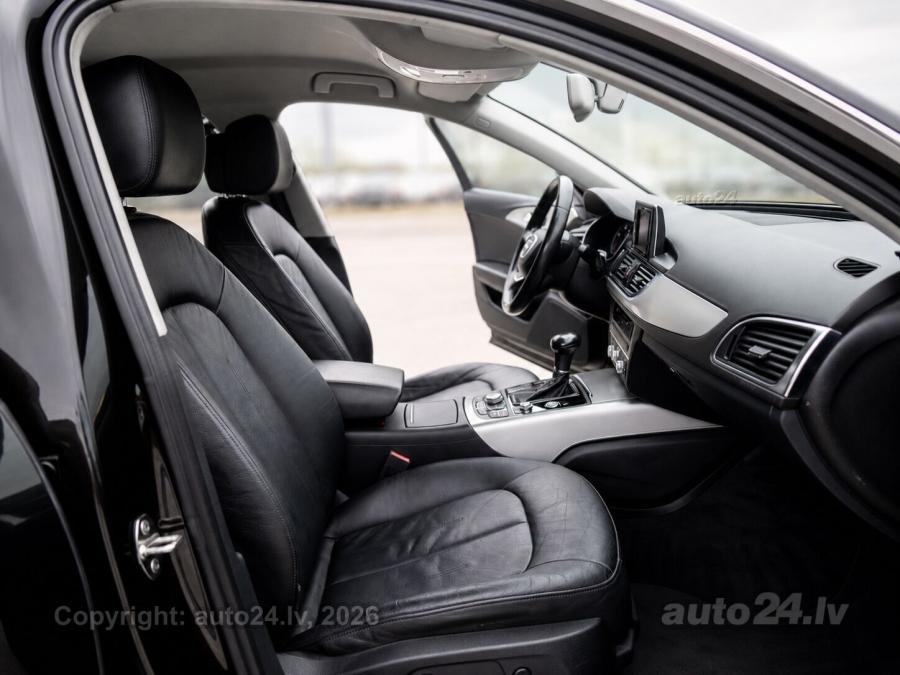 Black Audi A6 2012 in Tallinn, with an engine capacity of 2.00 L and mileage of 199 thousand km for 7999 €, photo 13 on AUTOMOTO.COM.LV