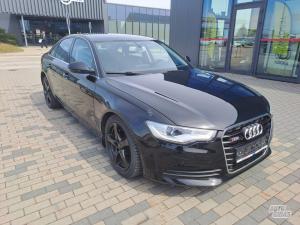 Melns Audi A6 2012 Šauļi, ar dzinēja tilpumu 2.00 L un nobraukumu 282 tūkst. km par 9600 €, foto  vietnē AUTOMOTO.COM.LV
