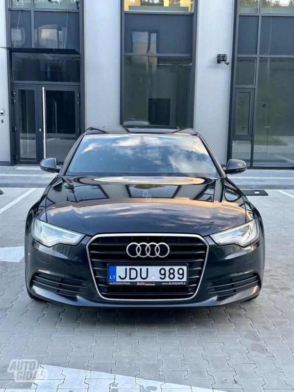 Black Audi A6 2012 in Vilnius, with an engine capacity of 3.00 L and mileage of 37 thousand km for 5600 €, photo 1 on AUTOMOTO.COM.LV