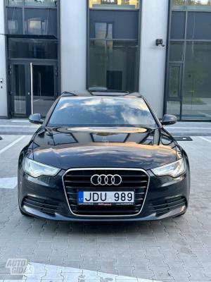 Melns Audi A6 2012 Viļņa, ar dzinēja tilpumu 3.00 L un nobraukumu 37 tūkst. km par 5600 €, foto  vietnē AUTOMOTO.COM.LV