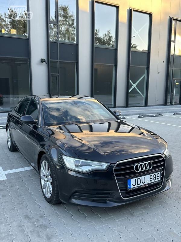 Black Audi A6 2012 in Vilnius, with an engine capacity of 3.00 L and mileage of 37 thousand km for 5600 €, photo 2 on AUTOMOTO.COM.LV
