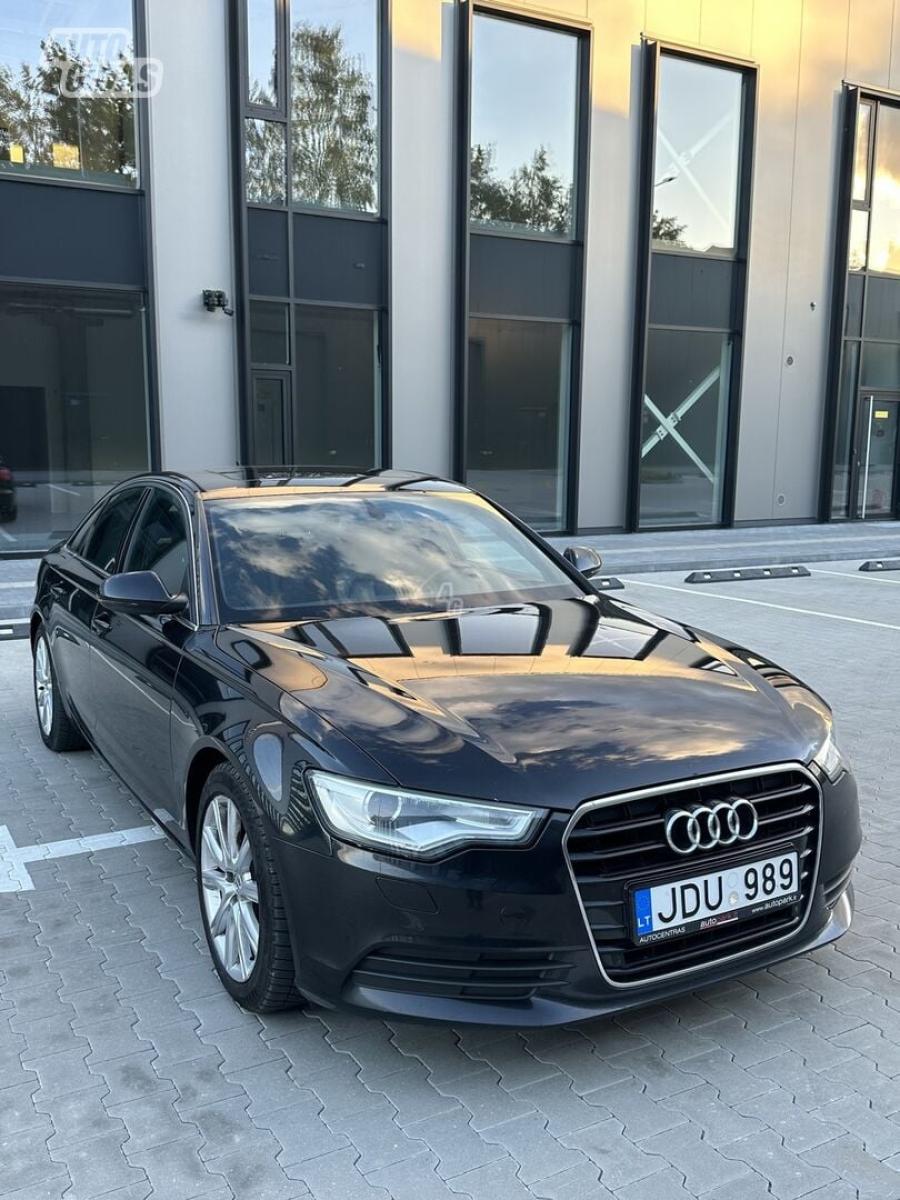 Melns Audi A6 2012 Viļņa, ar dzinēja tilpumu 3.00 L un nobraukumu 37 tūkst. km par 5600 €, foto 3 vietnē AUTOMOTO.COM.LV