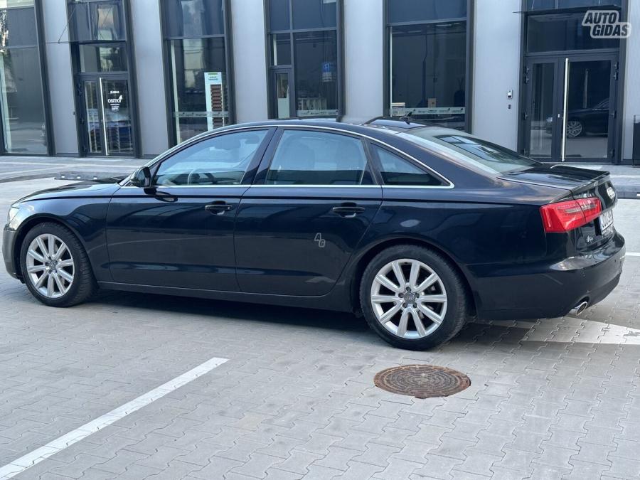 Melns Audi A6 2012 Viļņa, ar dzinēja tilpumu 3.00 L un nobraukumu 37 tūkst. km par 5600 €, foto 7 vietnē AUTOMOTO.COM.LV