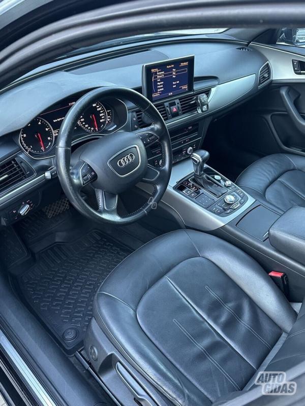 Black Audi A6 2012 in Vilnius, with an engine capacity of 3.00 L and mileage of 37 thousand km for 5600 €, photo 9 on AUTOMOTO.COM.LV