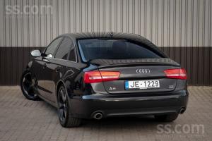 Black Audi A6 2012 in Talsi, with an engine capacity of 3.00 L and mileage of 300 thousand km for 9950 €, photo 5 on AUTOMOTO.COM.LV