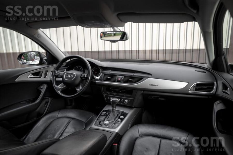 Black Audi A6 2012 in Talsi, with an engine capacity of 3.00 L and mileage of 300 thousand km for 9950 €, photo 9 on AUTOMOTO.COM.LV