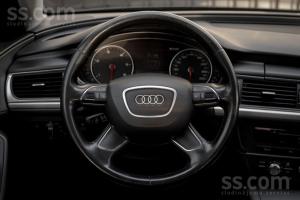 Black Audi A6 2012 in Talsi, with an engine capacity of 3.00 L and mileage of 300 thousand km for 9950 €, photo 22 on AUTOMOTO.COM.LV