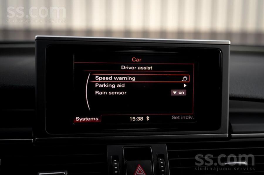 Black Audi A6 2012 in Talsi, with an engine capacity of 3.00 L and mileage of 300 thousand km for 9950 €, photo 27 on AUTOMOTO.COM.LV