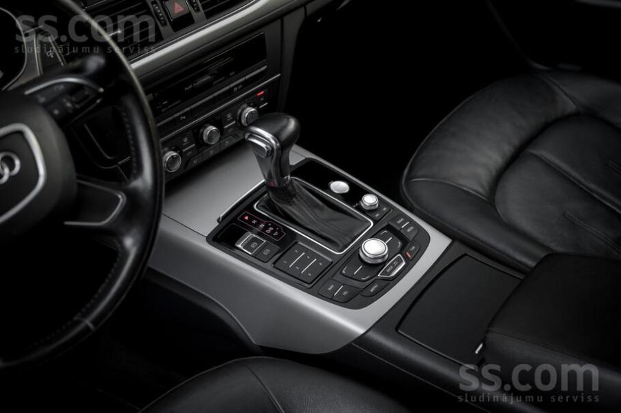 Black Audi A6 2012 in Talsi, with an engine capacity of 3.00 L and mileage of 300 thousand km for 9950 €, photo 29 on AUTOMOTO.COM.LV