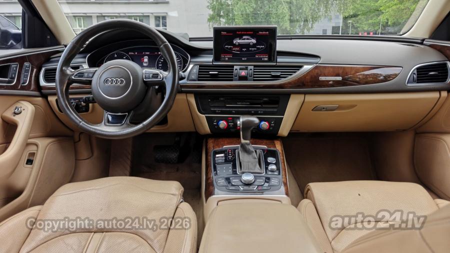 Black Audi A6 2012 in Tallinn, with an engine capacity of 3.00 L and mileage of 399 thousand km for 8200 €, photo 10 on AUTOMOTO.COM.LV