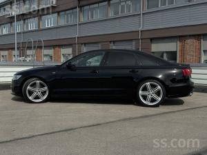 Black Audi A6 2012 in Riga, with an engine capacity of 3.00 L and mileage of 277 thousand km for 9990 €, photo 3 on AUTOMOTO.COM.LV