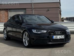 Black Audi A6 2012 in Riga, with an engine capacity of 3.00 L and mileage of 277 thousand km for 9990 €, photo 5 on AUTOMOTO.COM.LV