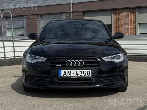 Black Audi A6 2012 in Riga, with an engine capacity of 3.00 L and mileage of 277 thousand km for 9990 €, photo 7 on AUTOMOTO.COM.LV