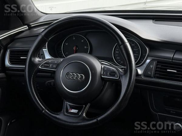 Black Audi A6 2012 in Riga, with an engine capacity of 3.00 L and mileage of 277 thousand km for 9990 €, photo 10 on AUTOMOTO.COM.LV