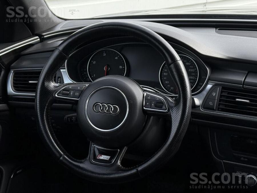 Black Audi A6 2012 in Riga, with an engine capacity of 3.00 L and mileage of 277 thousand km for 9990 €, photo 11 on AUTOMOTO.COM.LV