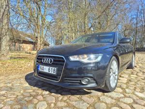 Black Audi A6 2012 in Valmiera, with an engine capacity of 3.00 L and mileage of 317 thousand km for 9000 €, photo  on AUTOMOTO.COM.LV