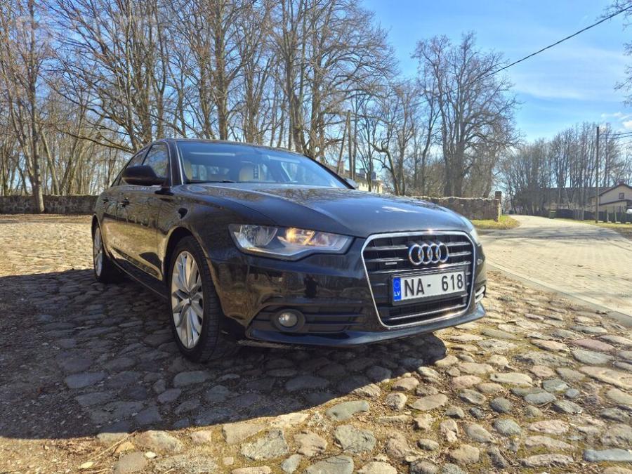 Melns Audi A6 2012 Valmiera, ar dzinēja tilpumu 3.00 L un nobraukumu 317 tūkst. km par 9000 €, foto 6 vietnē AUTOMOTO.COM.LV