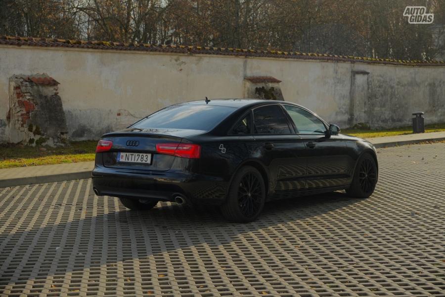 Melns Audi A6 2012 Kauņa, ar dzinēja tilpumu 3.00 L un nobraukumu 289 tūkst. km par 10600 €, foto 6 vietnē AUTOMOTO.COM.LV