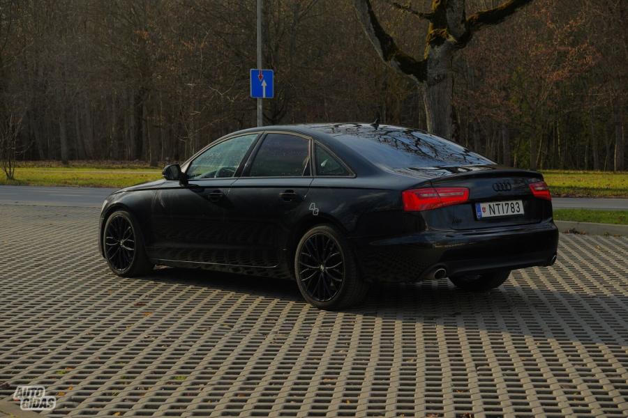 Melns Audi A6 2012 Kauņa, ar dzinēja tilpumu 3.00 L un nobraukumu 289 tūkst. km par 10600 €, foto 7 vietnē AUTOMOTO.COM.LV