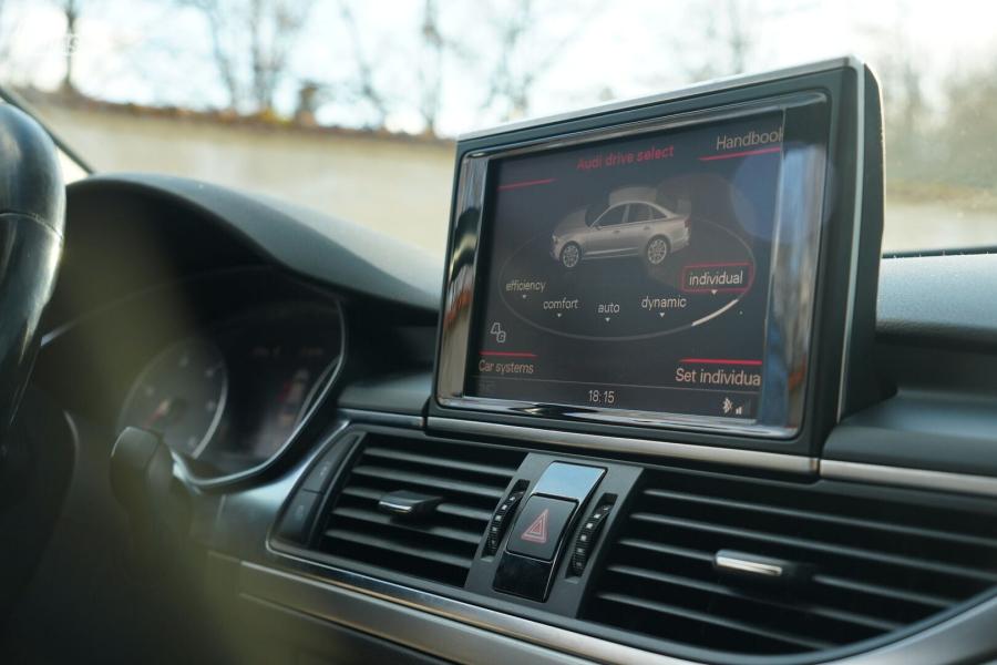 Melns Audi A6 2012 Kauņa, ar dzinēja tilpumu 3.00 L un nobraukumu 289 tūkst. km par 10600 €, foto 13 vietnē AUTOMOTO.COM.LV