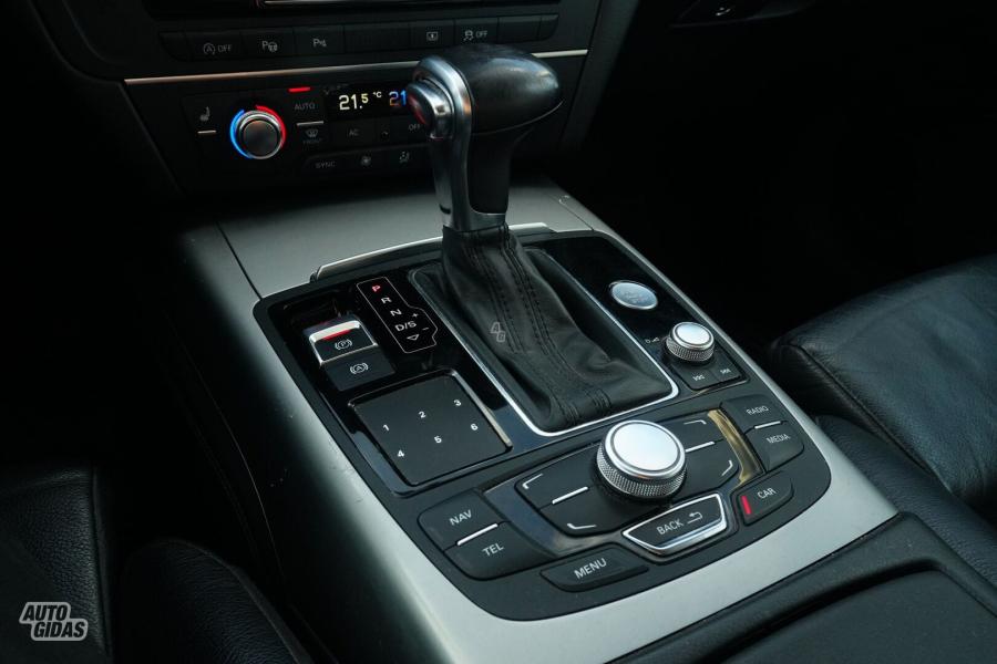 Melns Audi A6 2012 Kauņa, ar dzinēja tilpumu 3.00 L un nobraukumu 289 tūkst. km par 10600 €, foto 17 vietnē AUTOMOTO.COM.LV