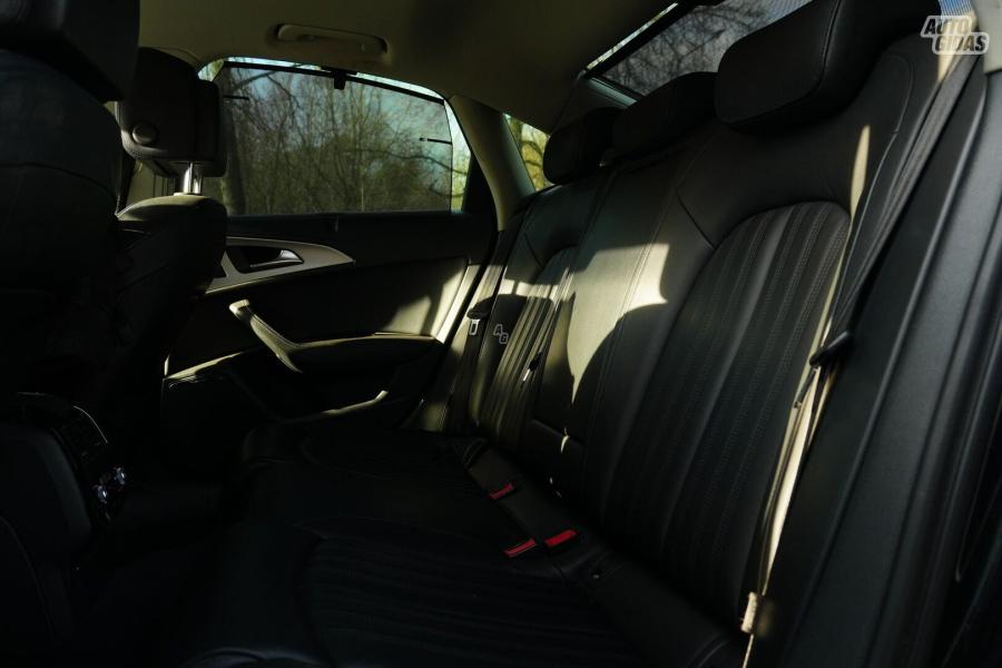 Melns Audi A6 2012 Kauņa, ar dzinēja tilpumu 3.00 L un nobraukumu 289 tūkst. km par 10600 €, foto 20 vietnē AUTOMOTO.COM.LV