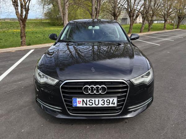 Black Audi A6 2012 in Plunge, with an engine capacity of 3.00 L and mileage of 259 thousand km for 8300 €, photo 1 on AUTOMOTO.COM.LV
