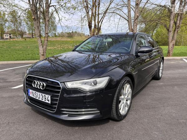 Black Audi A6 2012 in Plunge, with an engine capacity of 3.00 L and mileage of 259 thousand km for 8300 €, photo 2 on AUTOMOTO.COM.LV