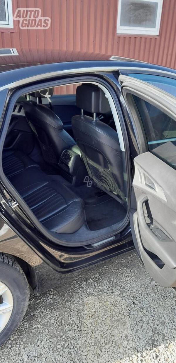 Black Audi A6 2012 in Plunge, with an engine capacity of 3.00 L and mileage of 259 thousand km for 8300 €, photo 8 on AUTOMOTO.COM.LV