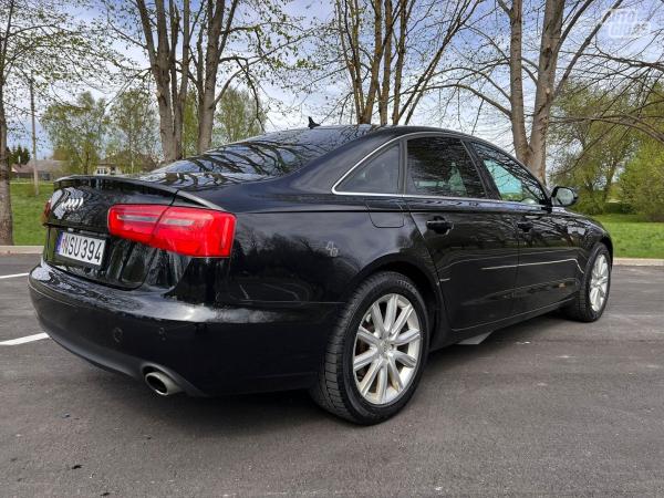 Black Audi A6 2012 in Plunge, with an engine capacity of 3.00 L and mileage of 259 thousand km for 8300 €, photo 9 on AUTOMOTO.COM.LV