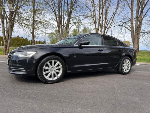 Black Audi A6 2012 in Plunge, with an engine capacity of 3.00 L and mileage of 259 thousand km for 8300 €, photo 10 on AUTOMOTO.COM.LV