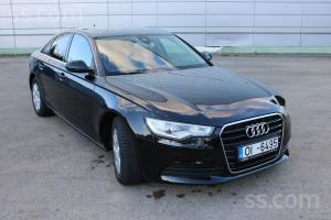 Melns Audi A6 2012 Rīga, ar dzinēja tilpumu 3.00 L un nobraukumu 390 tūkst. km par 8000 €, foto  vietnē AUTOMOTO.COM.LV