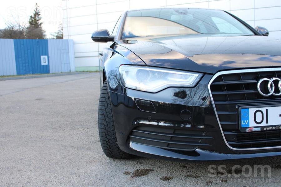 Black Audi A6 2012 in Riga, with an engine capacity of 3.00 L and mileage of 390 thousand km for 8000 €, photo 3 on AUTOMOTO.COM.LV